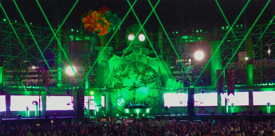 Laser Show for Anniversaries