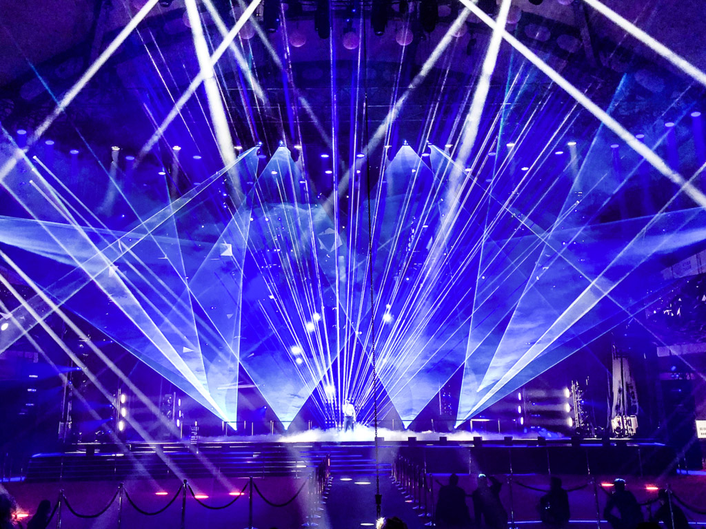 PRG Highlight Show at Prolight+Sound Frankfurt 2018 - Laserworld